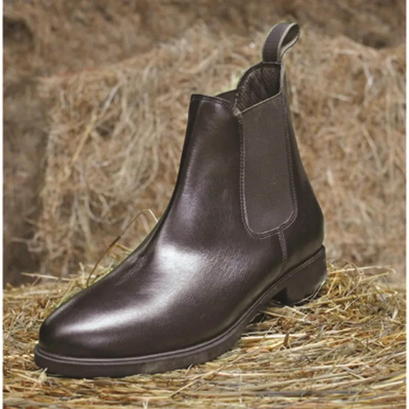 Mark Todd Junior Toddy Zip Jodphur Boots In Brown